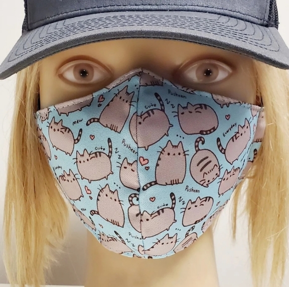 Handmade | Accessories | Sanrio Pusheen Face Mask | Poshmark